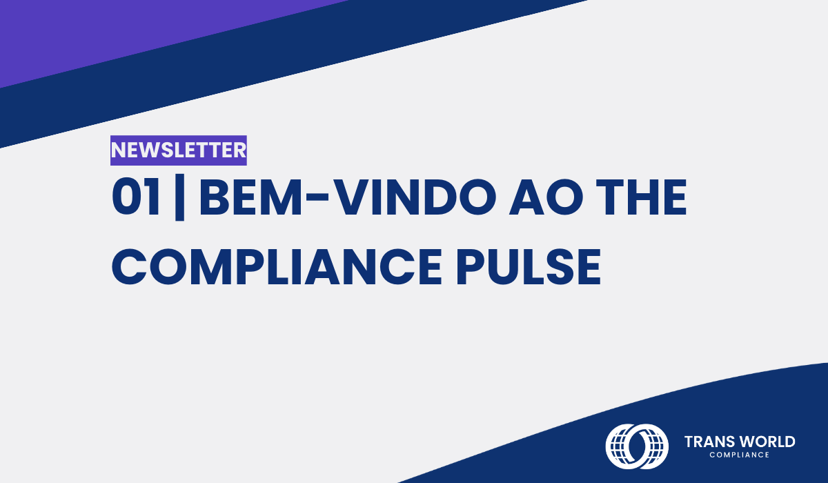 01 | Bem-vindo ao The Compliance Pulse